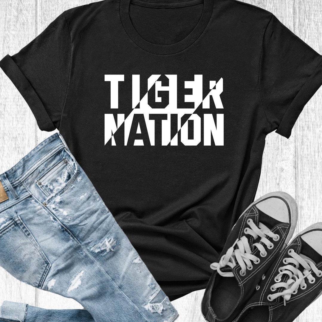 Tiger Nation Svg, Tiger Svg Png, Tiger Mascot Svg, Tiger School Team ...
