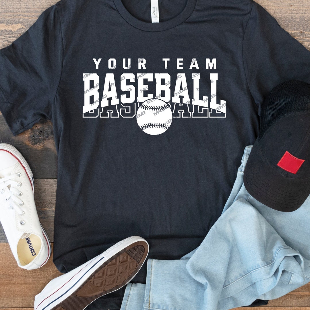 Baseball Team SVG: T-shirt Design, Logo Template (digital Download) - Etsy