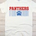 Panthers Mascot SVG PNG: School Team Paw Design (digital Download) - Etsy