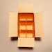 Box With Compartments Template, Glass Storage Box, Box for Glasses, Box ...
