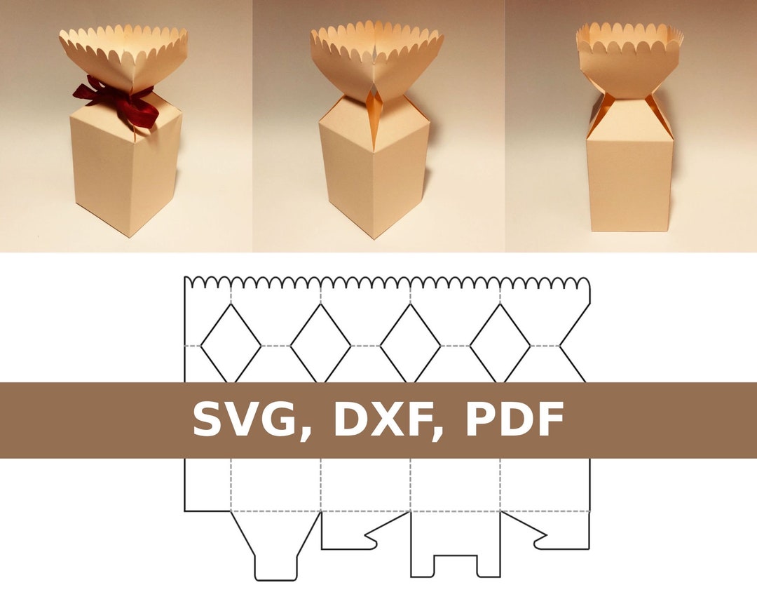 Cracker Box Template, Christmas Cracker Box, Christmas Candy Box, Candy ...