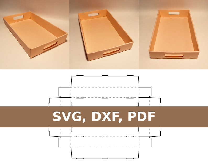 Food Tray Template, Tray Svg, Tray Pdf, Bread Tray, Snack Tray, Burger ...