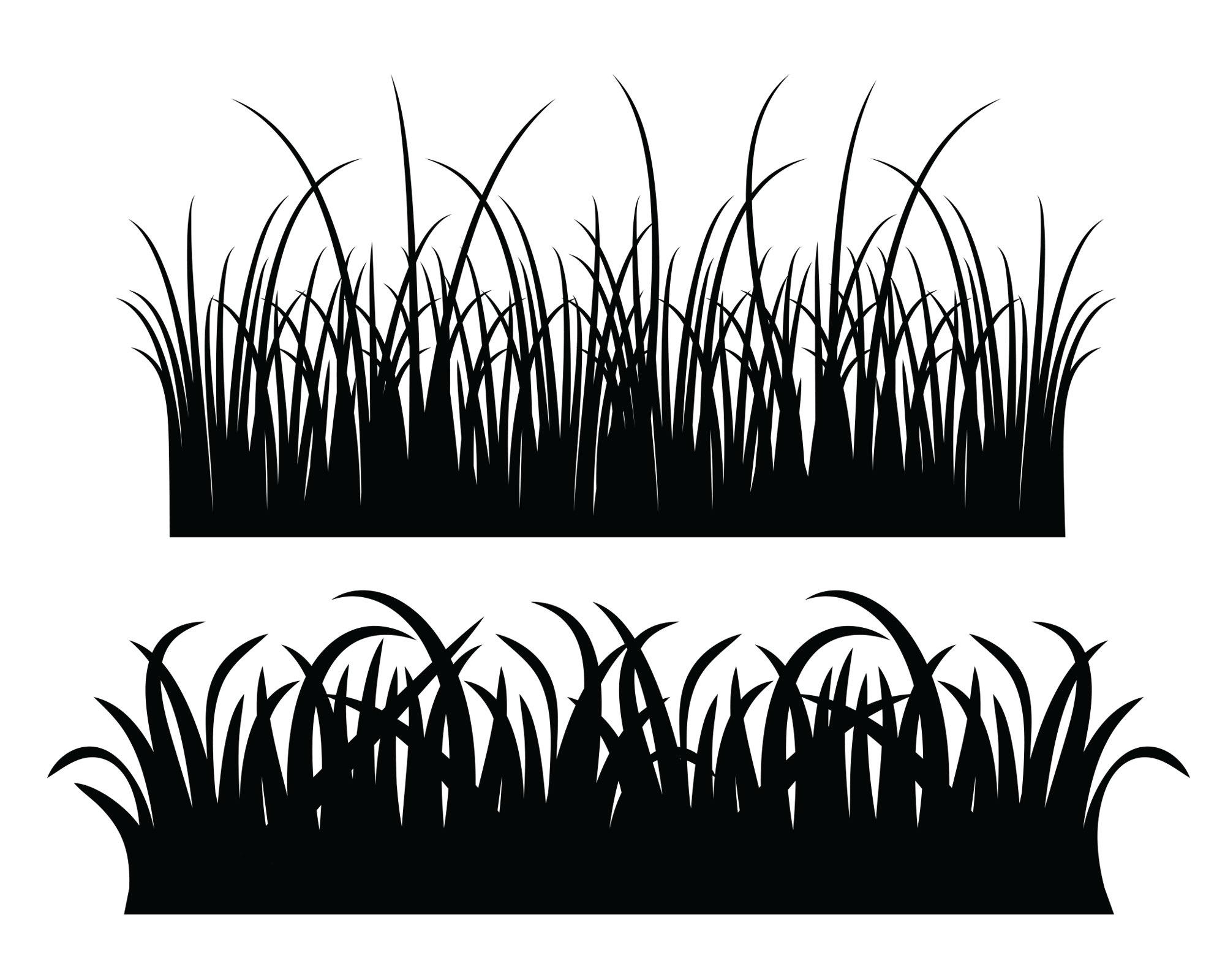 Grass Svg, Grass Template, Grass Png, Grass Cut File, Grass Cutout ...