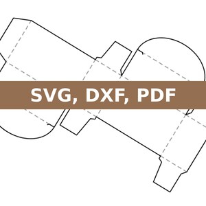 Rectangle Gift Box Template, Rectangle Box, Rectangular Box ...