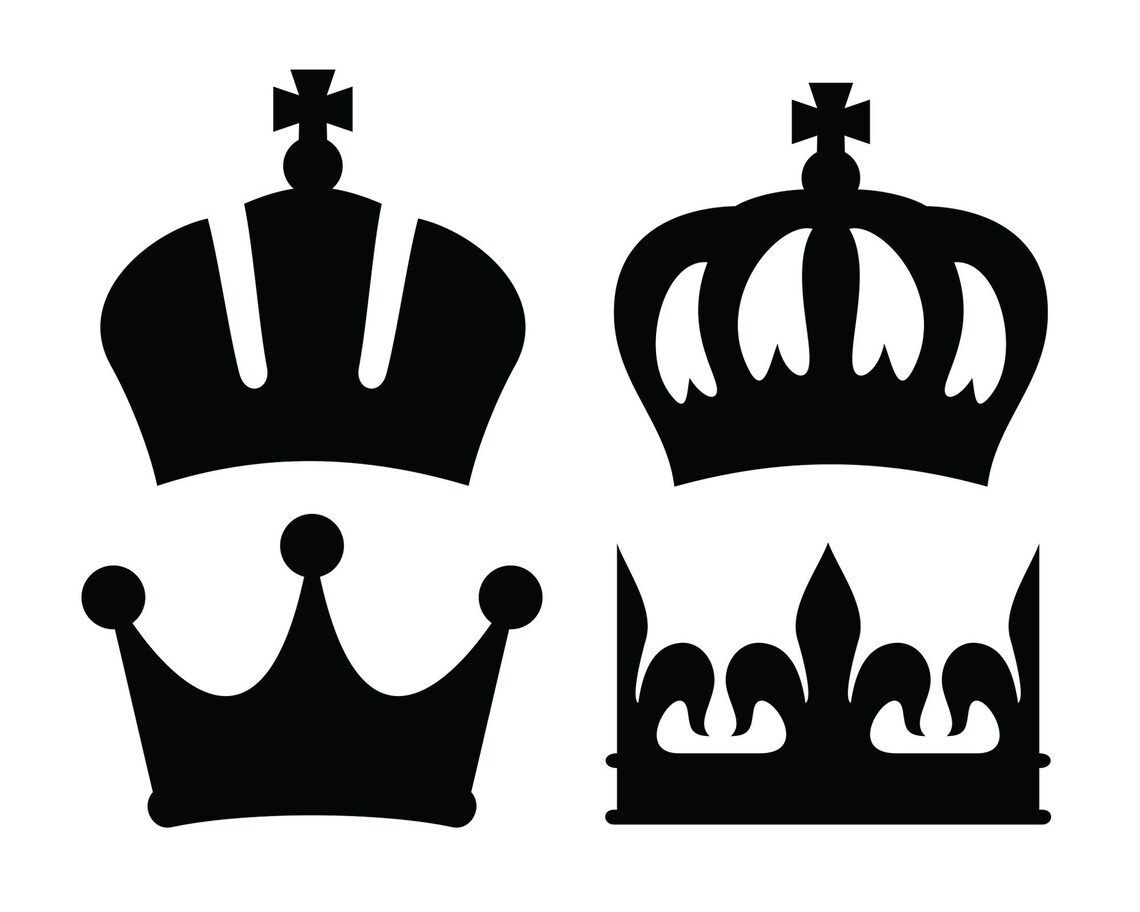 Crown Svg, Crown Template, Crown Dxf, Crown Png, Crowns Png, Crown ...