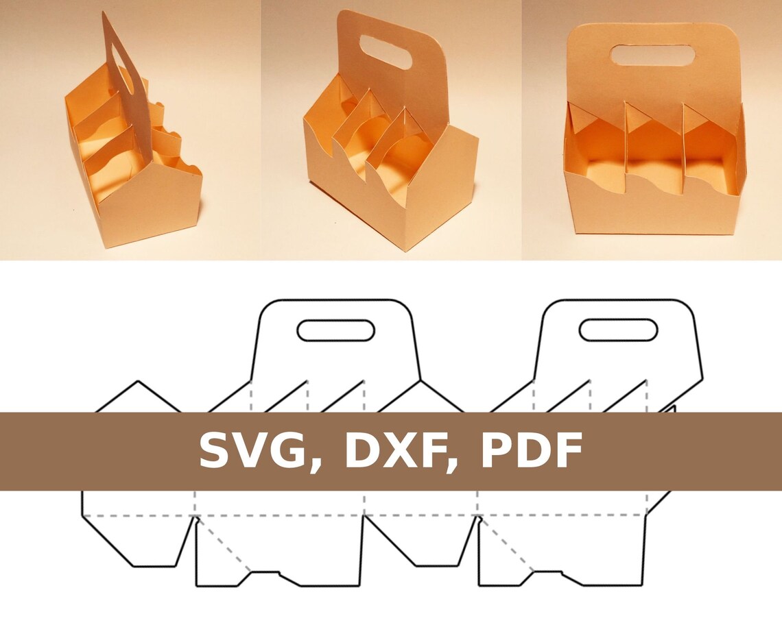 6 Six Pack Carrier, Pack Carrier Template, Six Pack Carrier, Beer ...