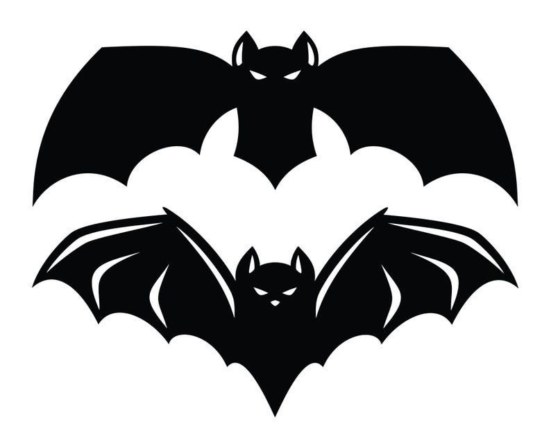 Bat Svg, Bat Wings Svg, Bat Dxf, Bats Dxf, Bat Template, Bat Cut File ...
