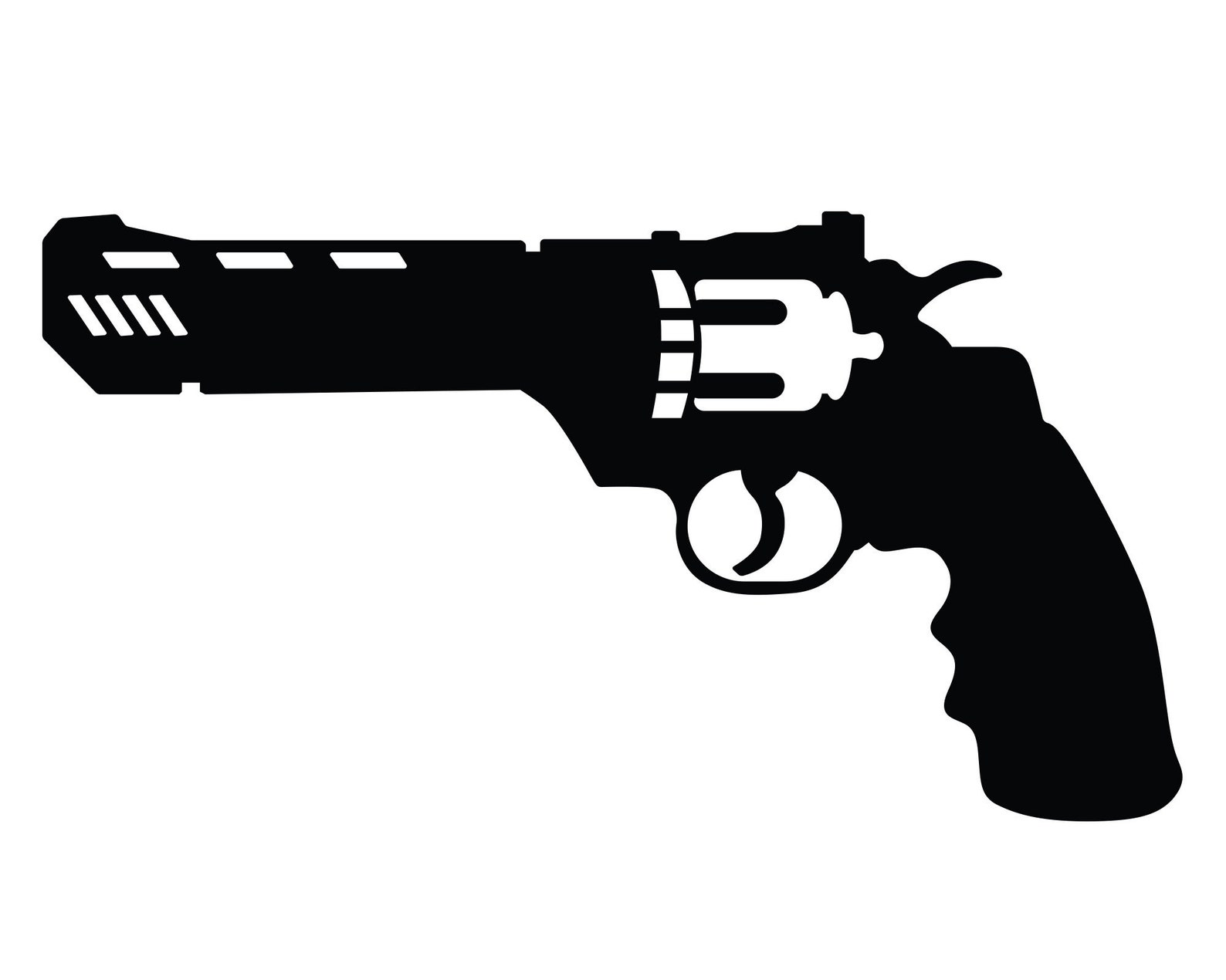 Gun Svg, Revolver Svg, Glock Svg, Gun Dxf, Pistol Dxf, Revolver Dxf ...