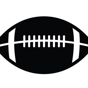 Football Svg, Football Dxf, Football Png, Football Laser Cut, Football ...