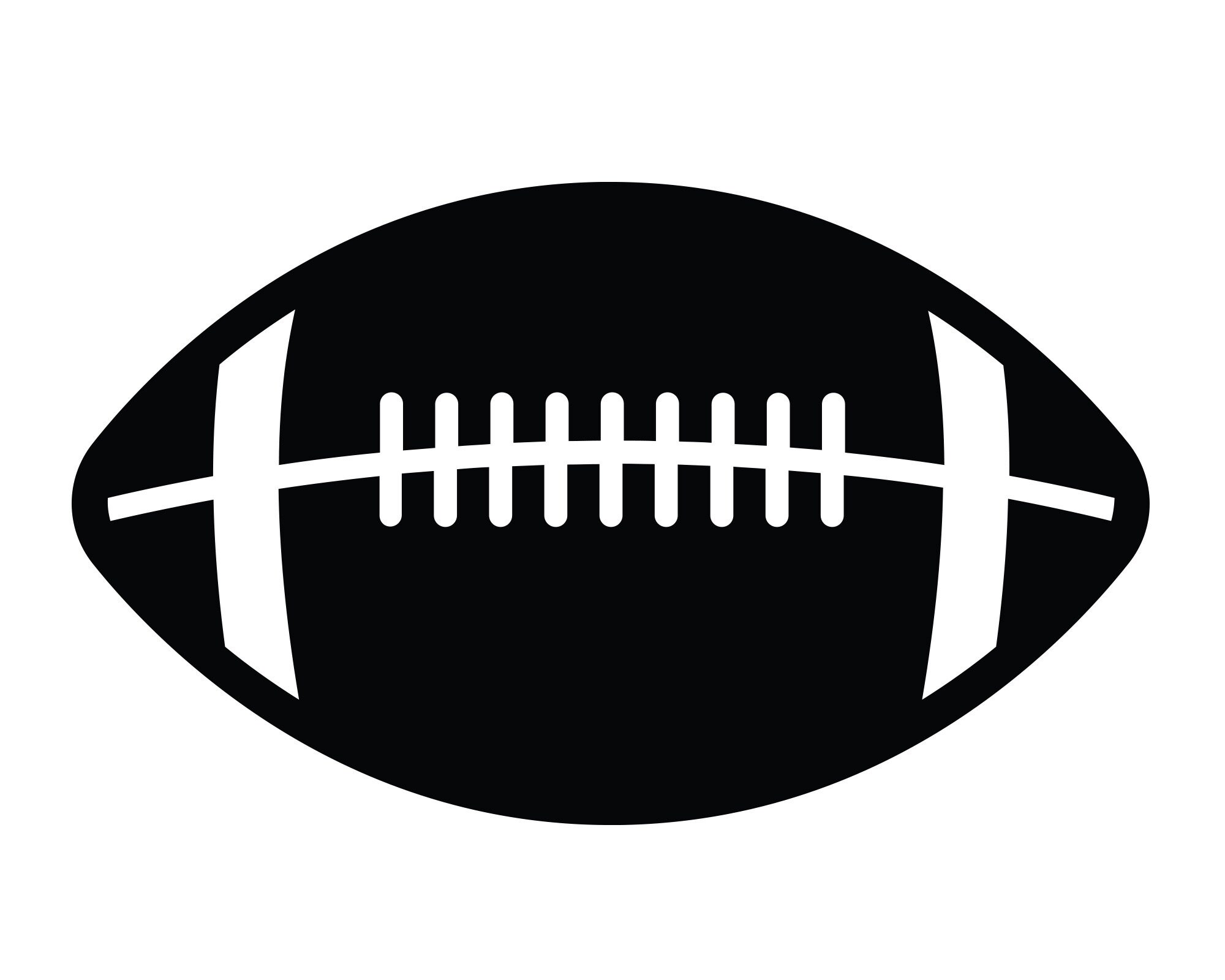 Football Svg, Football Dxf, Football Png, Football Laser Cut, Football ...