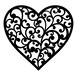 Heart Svg, Heart Dxf, Heart Png, Heart Laser Cut, Heart Cut File, Heart ...