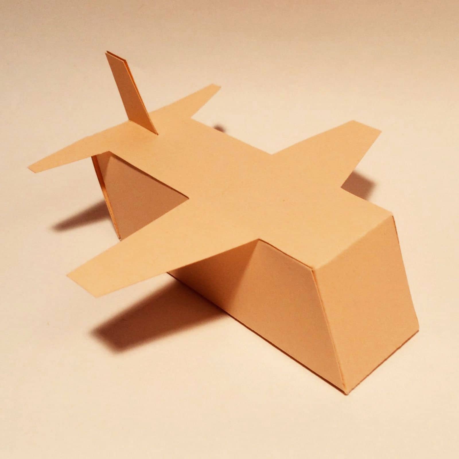 Airplane Box Template, Paper Plane, Paper Airplane, Airplane Gift Box ...