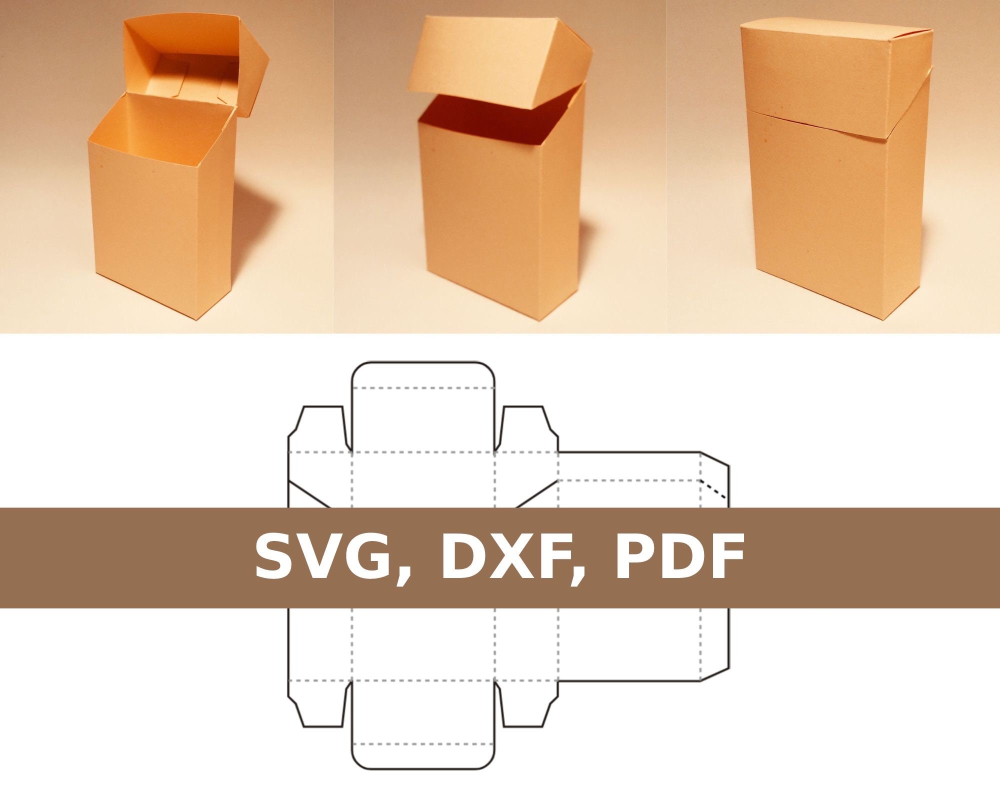 Cigarette Box, Cigarette Pack Template, Cigarette Packet, Cigarette ...