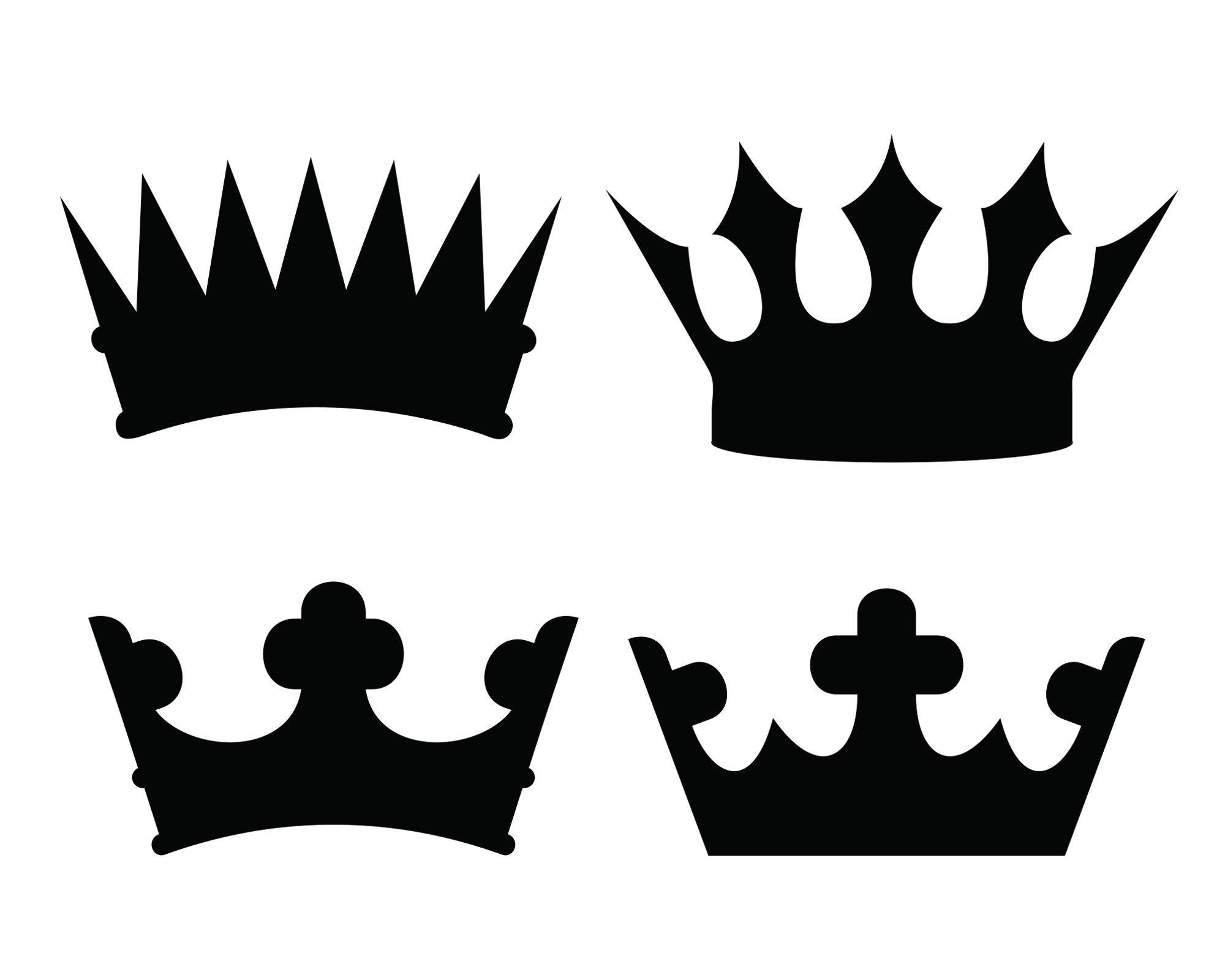Crown Svg, Crown Template, Crown Dxf, Crown Png, Crowns Png, Crown ...