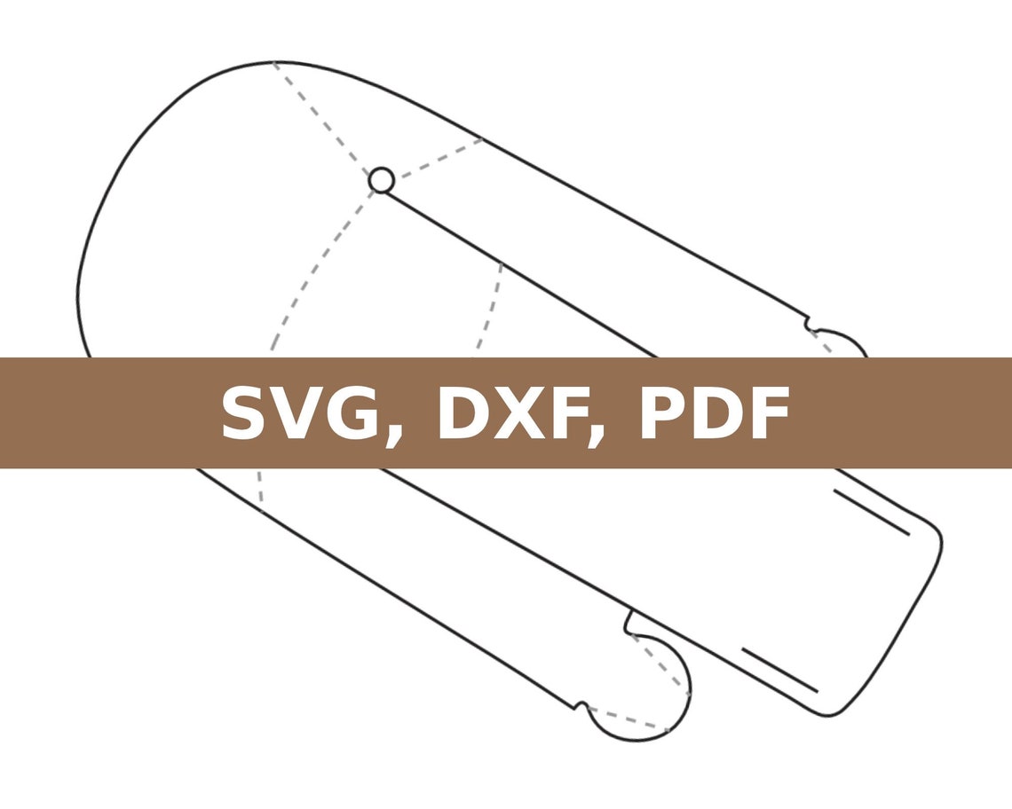 Paper Cap Template, Party Hat, Cap Svg Laser, Cap Printable, Party Cap ...