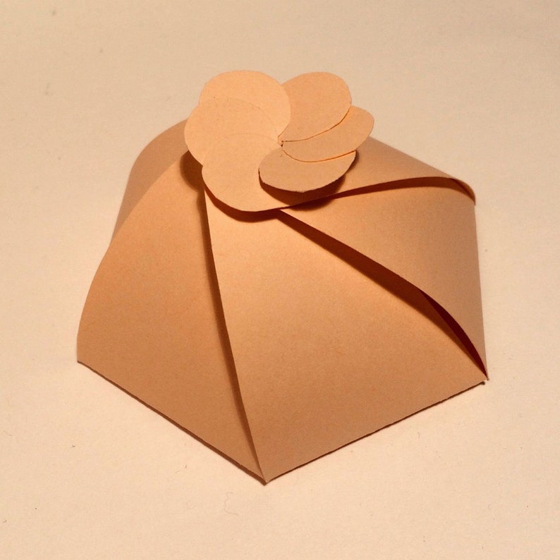 Swirl Box Template, Cookie Box, Cake Box, Swirl Gift Box, Cupcake Box ...