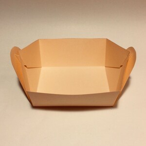 Paper Tray Template, Snack Tray, Chips Tray, Popcorn Tray, Boat Tray ...