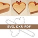 Heart Box Template, Heart Gift Box, Love Box, Love Gift Box, Romantic ...