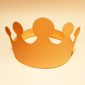 Paper Crown Template, Printable Crown, Birthday Crown, Party Crown, SVG ...