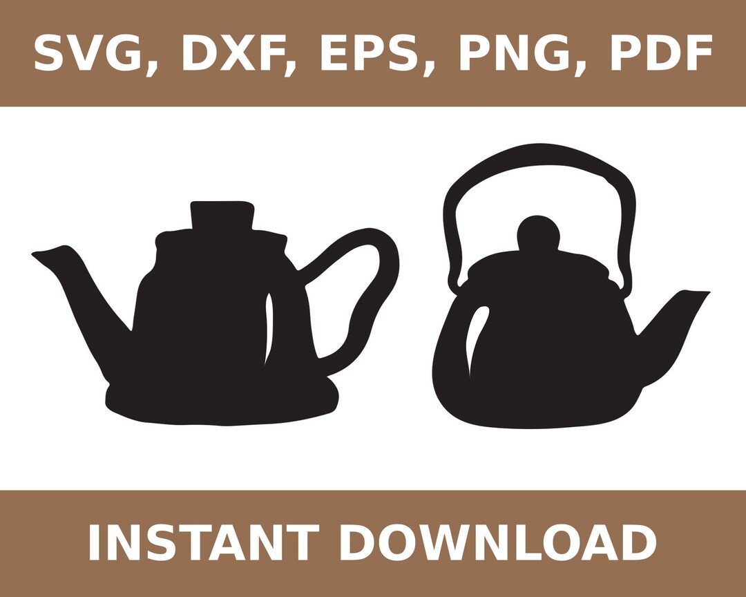 Kettle Svg, Kettle Png, Kettle Cutout, Kettle Template, Kettle Cut File ...