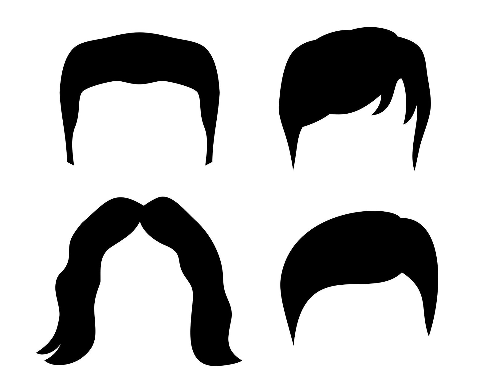Hairstyle Svg, Shortcut Svg, Hair Style Svg, Hair Cut Svg, Hairstyle ...