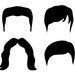 Hairstyle Svg, Shortcut Svg, Hair Style Svg, Hair Cut Svg, Hairstyle ...