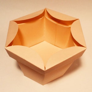 Flower Pot Box Template, Flower Box, Paper Flower Pot, Pot Box, Flower ...