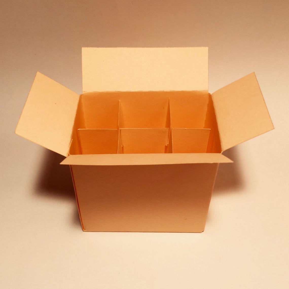 Box With Compartments Template, Glass Storage Box, Box for Glasses, Box ...