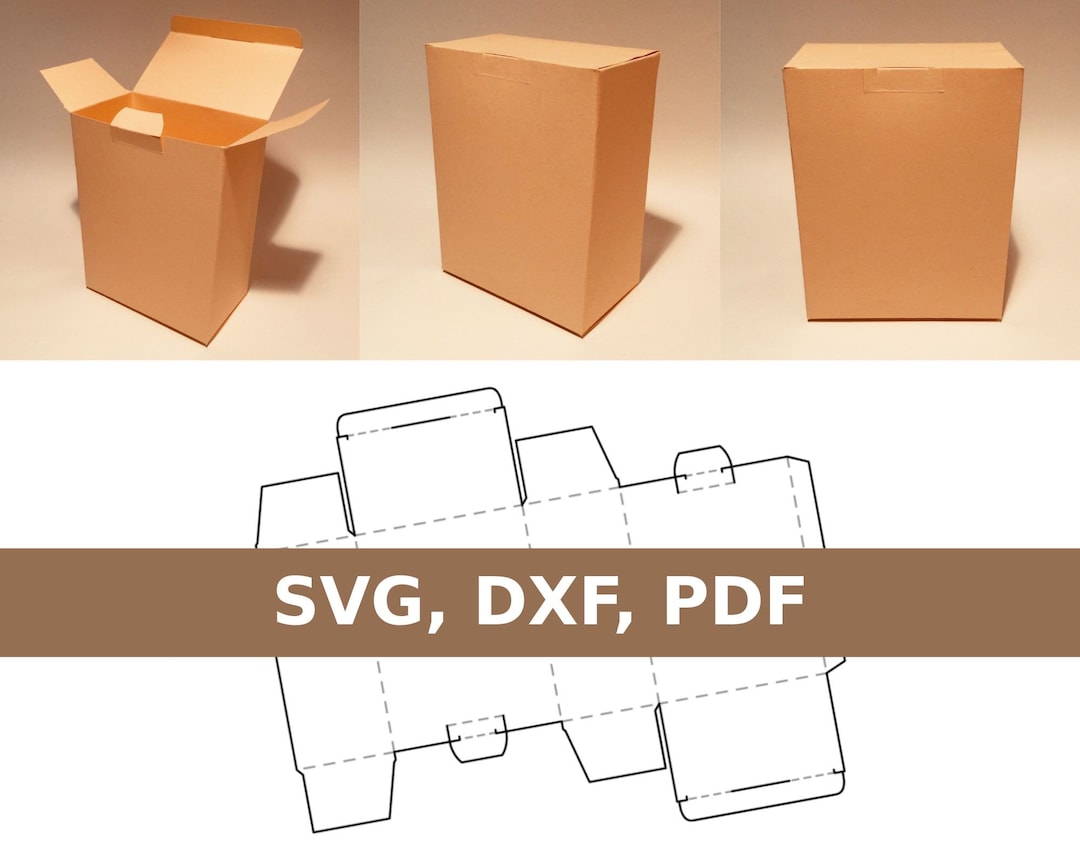 Packaging Box Template, Self Locking Box, Self Lock Box, Package Box ...