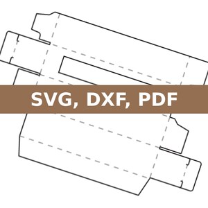 Lipstick Box Template, Lip Balm Box, Lipstick Box With Window, Lip ...