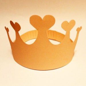 Paper Crown Template, Printable Crown, Birthday Crown, Party Crown, SVG ...