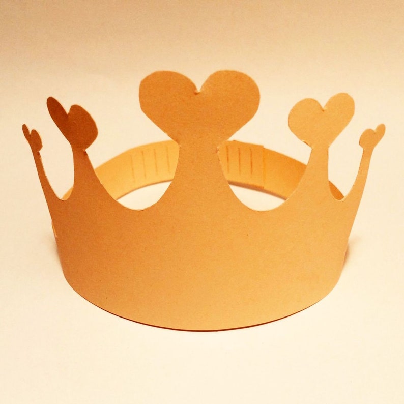 Plantilla de corona de papel, corona imprimible, corona de cumpleaños ...