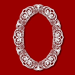 Oval Frame Svg, Oval Frame Dxf, Oval Frame Png, Mirror Frame Dxf ...