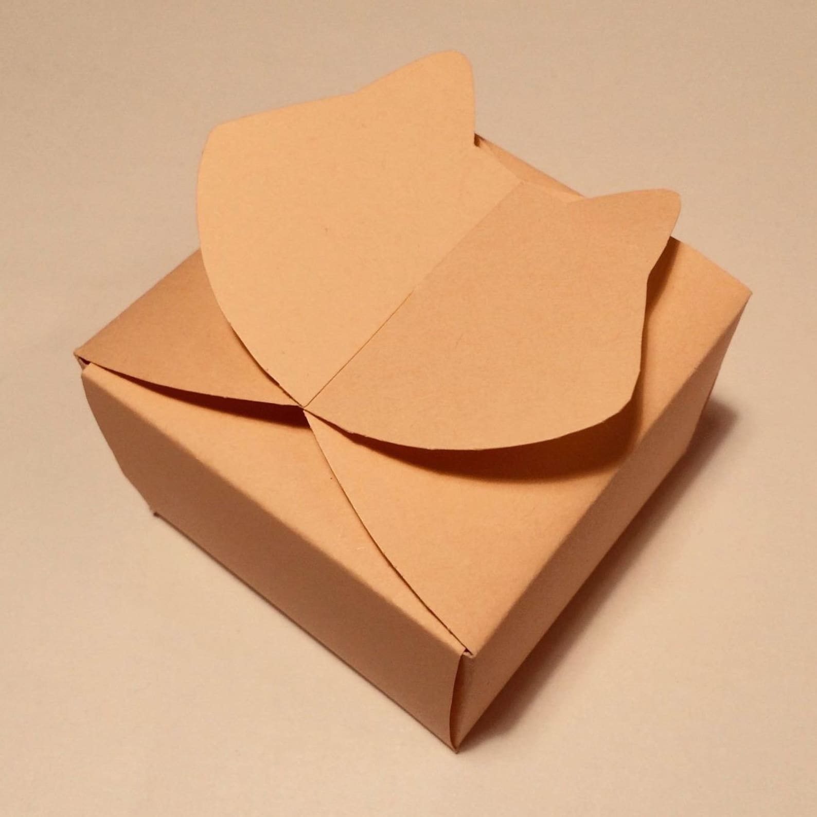 Cat Box Template, Box With Cat, Cat Gift Box, Cat Shaped Box, SVG, PDF ...