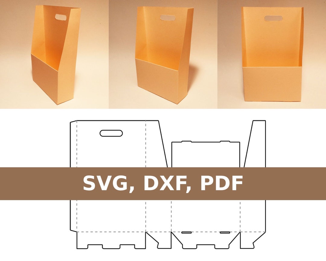 Document Box Template, File Organizer Box, Document Storage Box ...