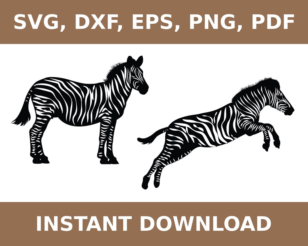 Zebra Svg, Zebra Png, Zebra Template, Zebra Cut File, Zebra Cutout ...