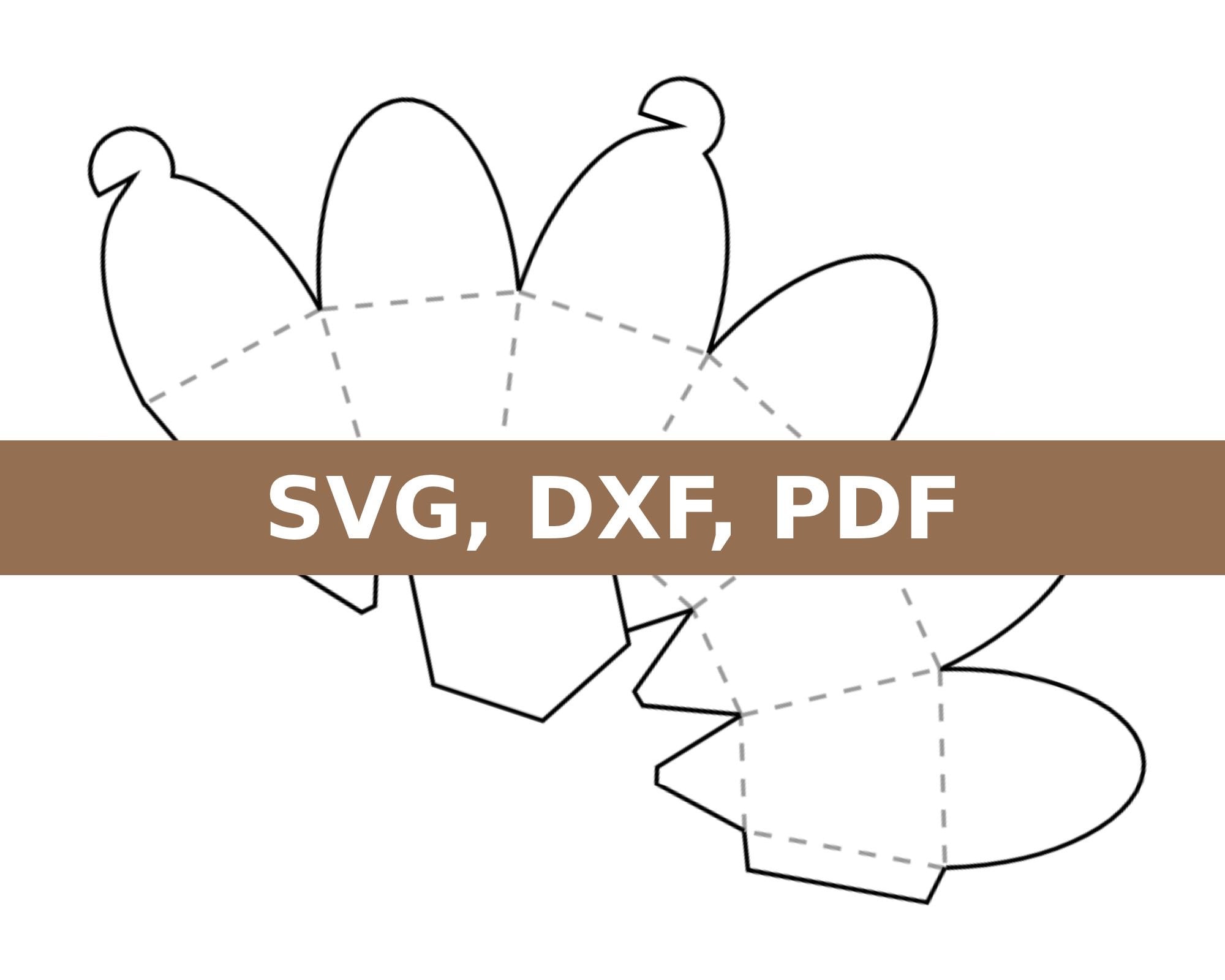 Cupcake Box Template, Printable Box Template, DIY Box, Gift Box ...