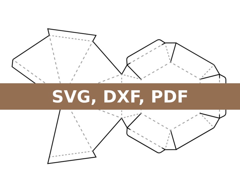 Diamond Box Template, Jewellery Box, Jewelry Box, Crystal Box, Diamond ...