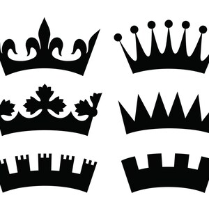 Crown Svg, Crown Template, Crown Dxf, Crown Png, Crowns Png, Crown ...