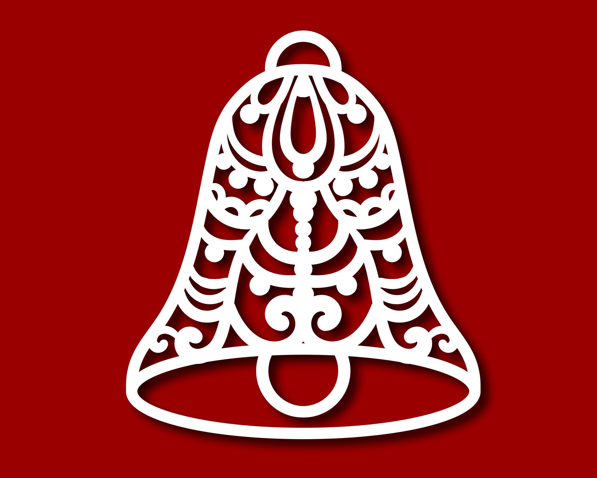 Christmas Bells Svg Bundle, Bells Svg, Bells Png, Bells Laser Cut ...