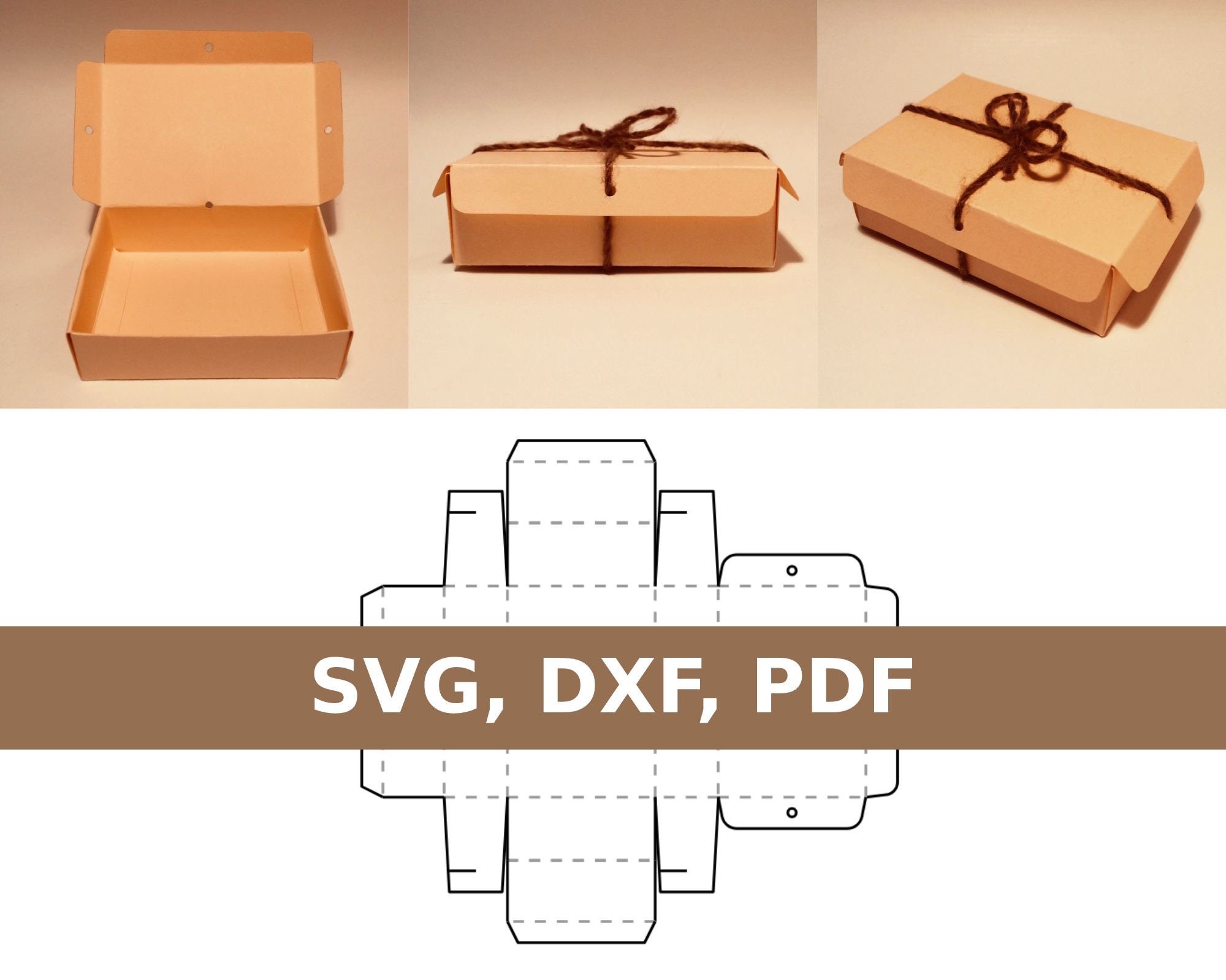 Shoes Box Template, Corrugated Box, Papercraft Box, Kraft Paper Box ...