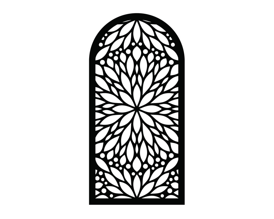 Islamic Arch Window Svg, Arabic Pattern Svg, Islamic Pattern Svg ...