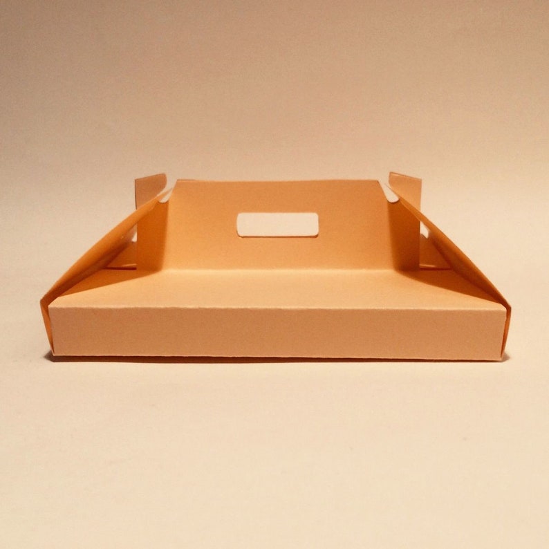 Pizza Box With Handle Template, Pizza Delivery Box, Take Away Pizza Box ...