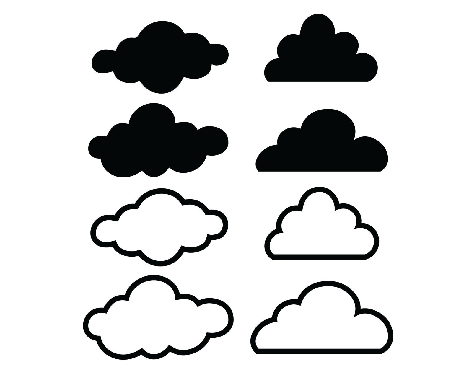 Cloud Svg, Cloud Dxf, Clouds Dxf, Cloud Png, Clouds Png, Cloud Template ...