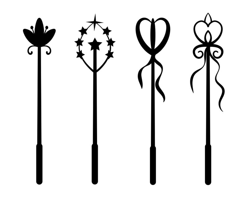 Magic Wand Svg, Magic Wand Dxf, Wands Dxf, Magic Wand Png, Wands Png ...