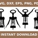 Corkscrew Svg, Corkscrew Png, Corkscrew Cut File, Corkscrew Template ...