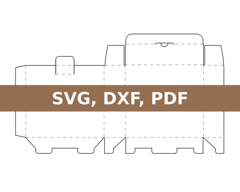 Mailing Box Template, Postage Box, Package Box, Shipping Box, Mailing ...