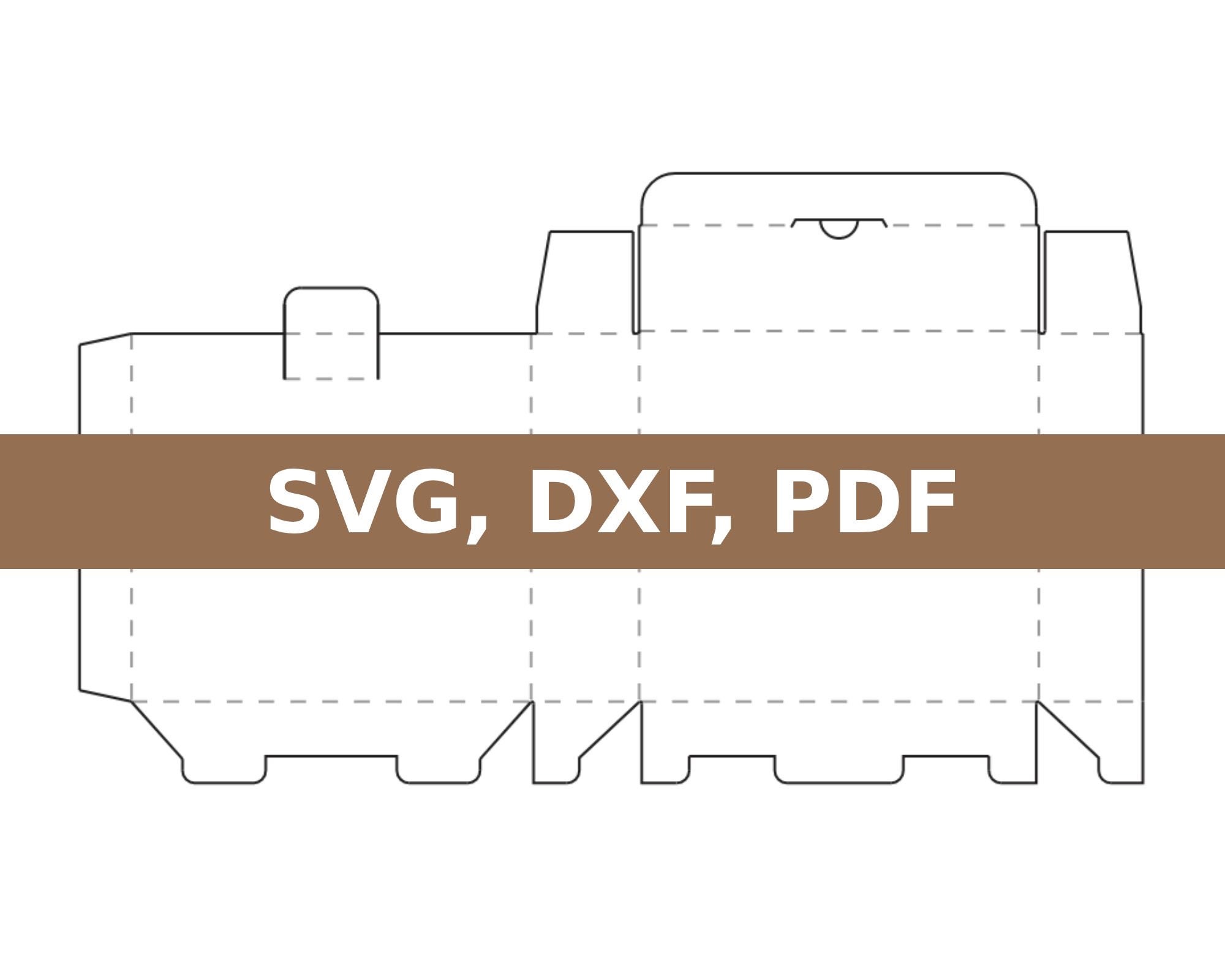 Mailing Box Template, Postage Box, Package Box, Shipping Box, Mailing ...