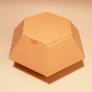 Crystal Box Template, Jewellery Box, Jewelry Box, Jewel Box, Gift Box ...