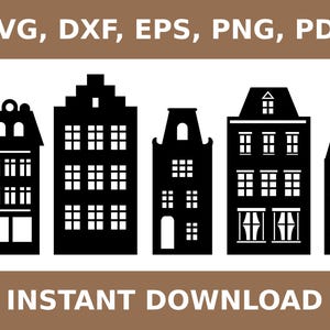 House Svg, House Dxf, Houses Dxf, House Png, Houses Png, House Template ...